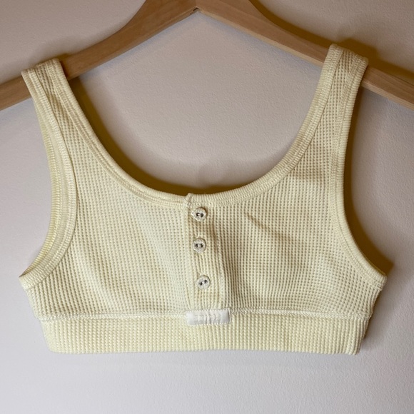 SKIMS | Intimates & Sleepwear | Skims Waffle Scoop Bra In Cream | Poshmark